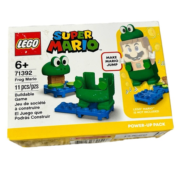 Lego | Toys | Lego Super Mario Frog Mario Powerup Pack 7392 Building ...